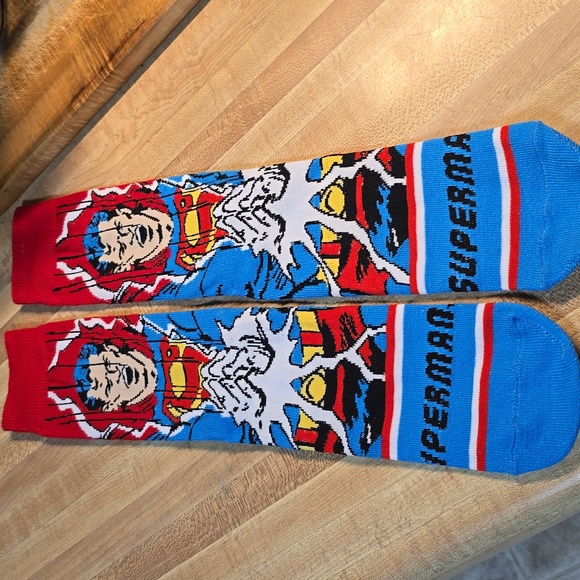 DC Comics | Underwear & Socks | Dc Comics Superman Crew Socks Red And ...